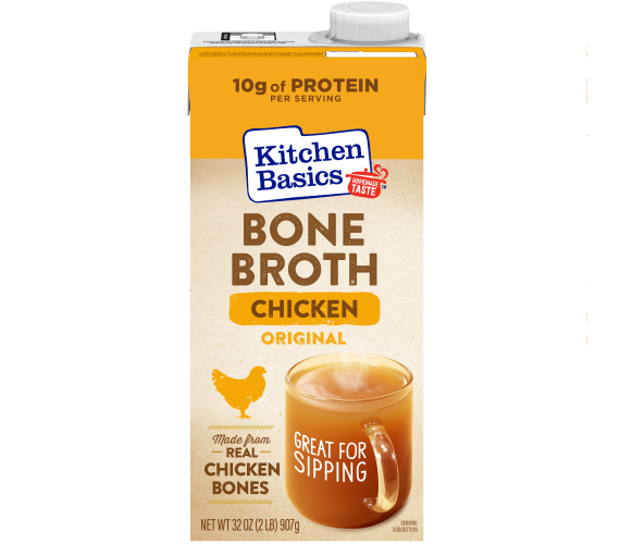 Original Chicken Bone Broth, 32 oz | Kitchen Basics