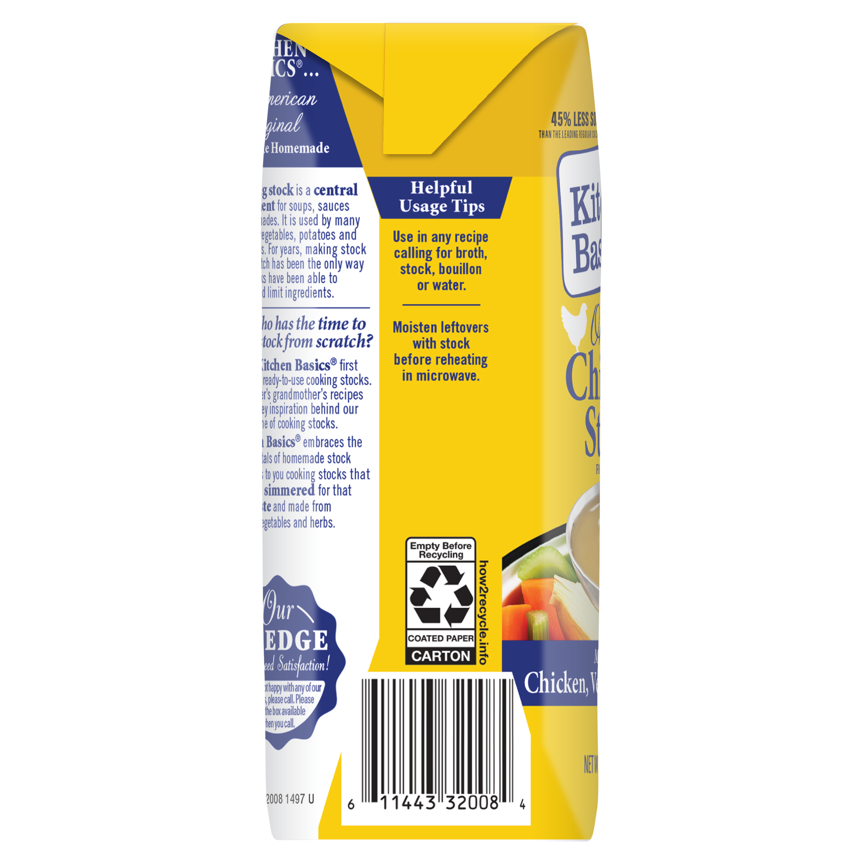 Original Chicken Stock, 8.25 oz | Kitchen Basics Original Chicken Stock, 8.25 oz | Kitchen Basics